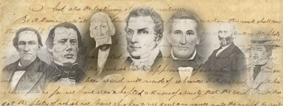 The Eight Witnesses | Witnesses of the Book of Mormon